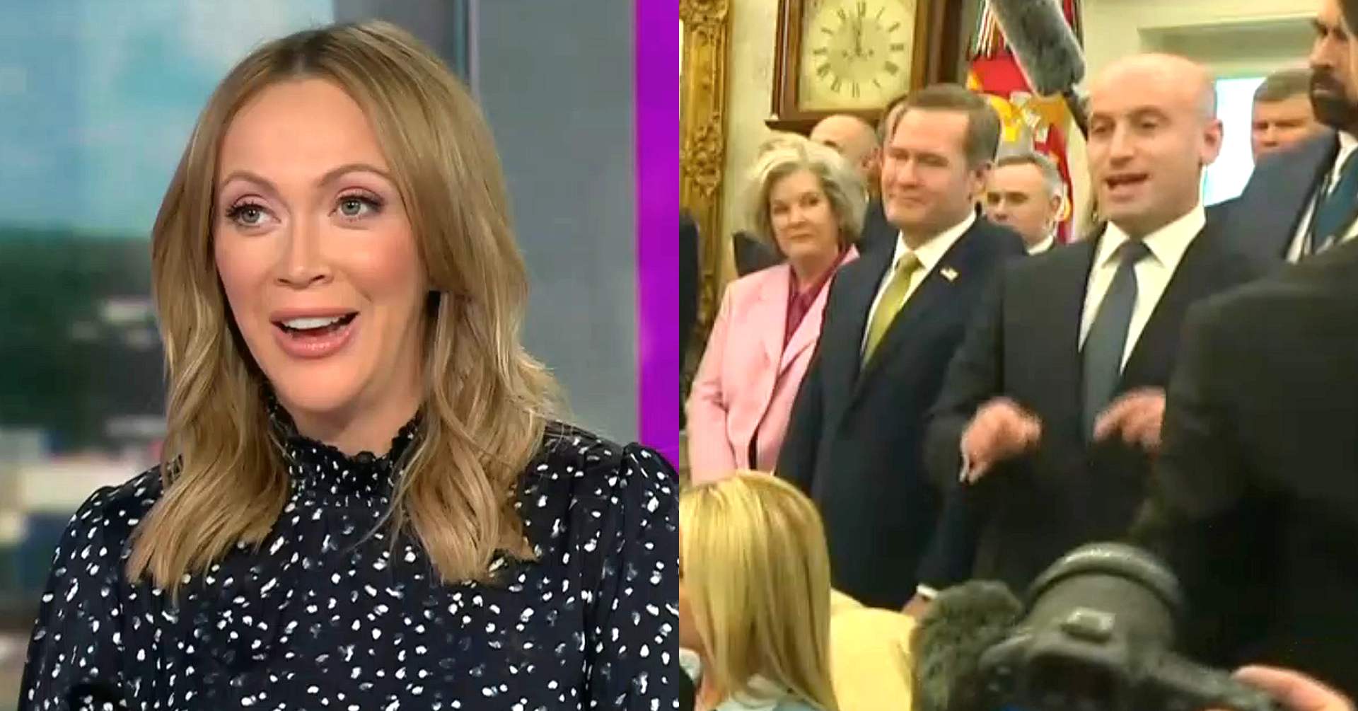 CNN’s Paula Reid Laughs Out Loud At Trump Adviser Stephen Miller’s Oval ...