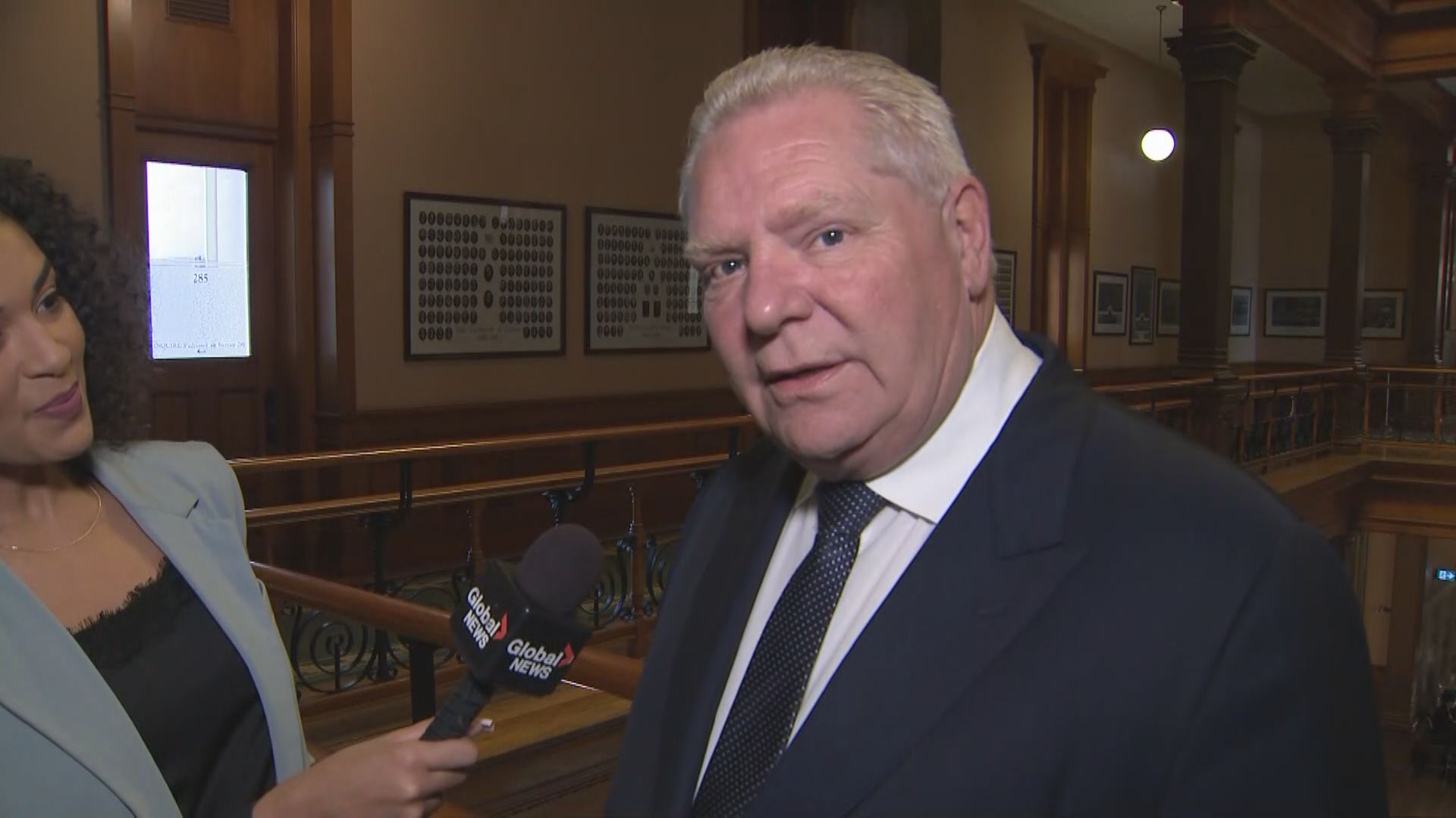 Ford speaks with Global News ahead of Throne Speech