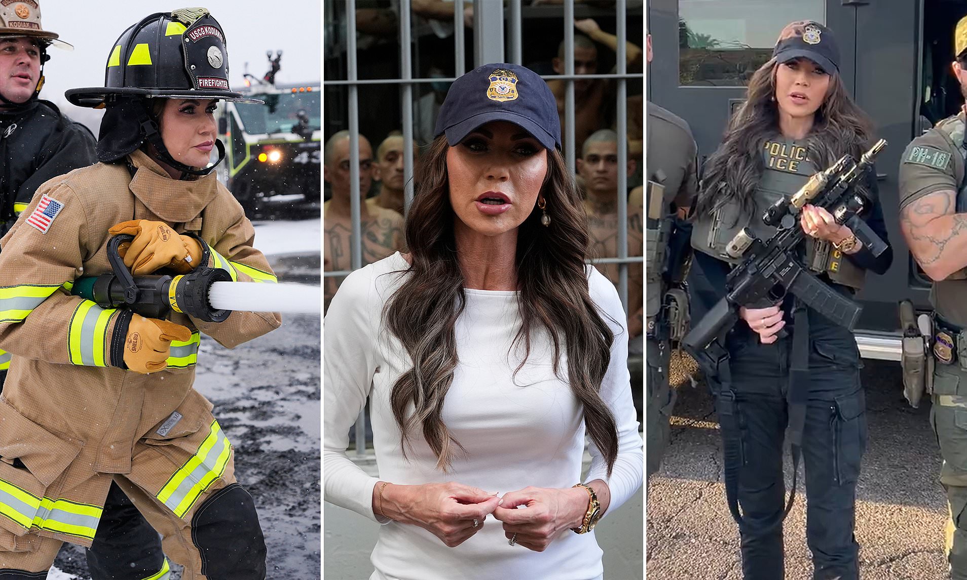 Furious DHS staff turn on Kristi Noem over her 'ICE Barbie' photo ops