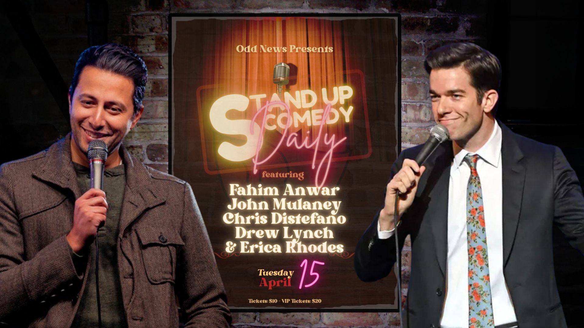 Daily Laughs From the World of Stand-up (4/15)