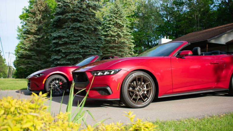 Miata and Mustang Are Among the Last Affordable Convertibles