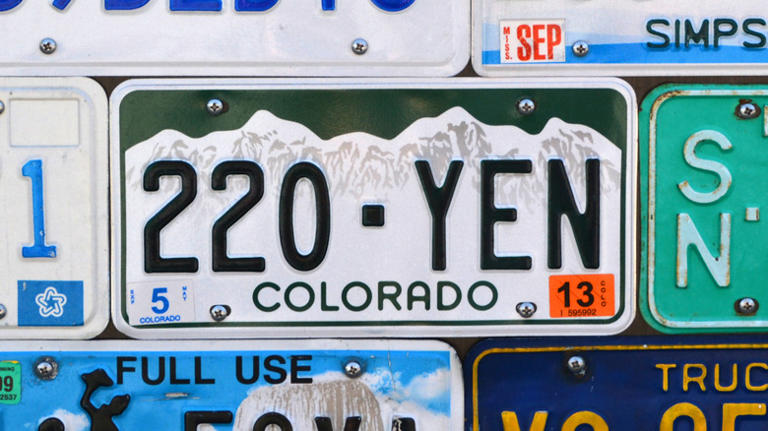 Why Does Colorado Have So Many Different Colored License Plates?