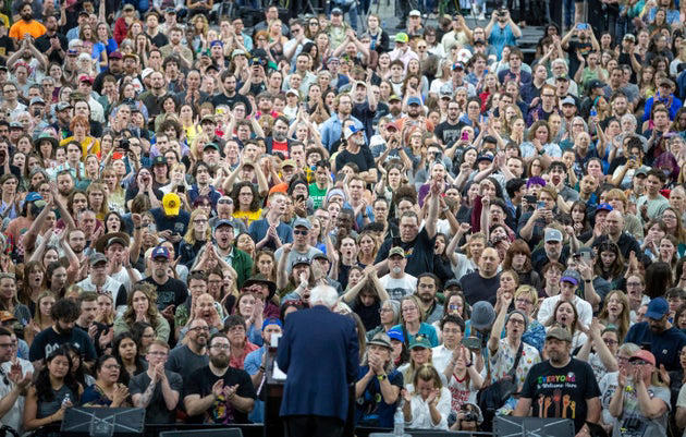 Bernie Sanders, Alexandria Ocasio-Cortez Draw Massive Crowd To Rally In ...