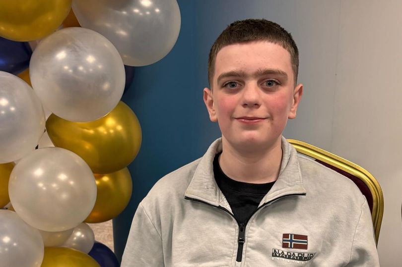 Teen who survived spinal playpark fall injury given 'braveheart' award ...