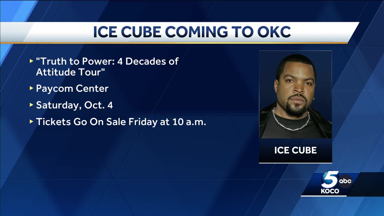 Ice Cube bringing upcoming tour to Oklahoma City