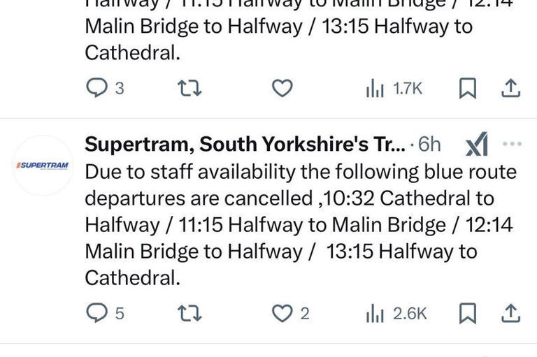 SuperTram issues response as cancellations infuriate passengers