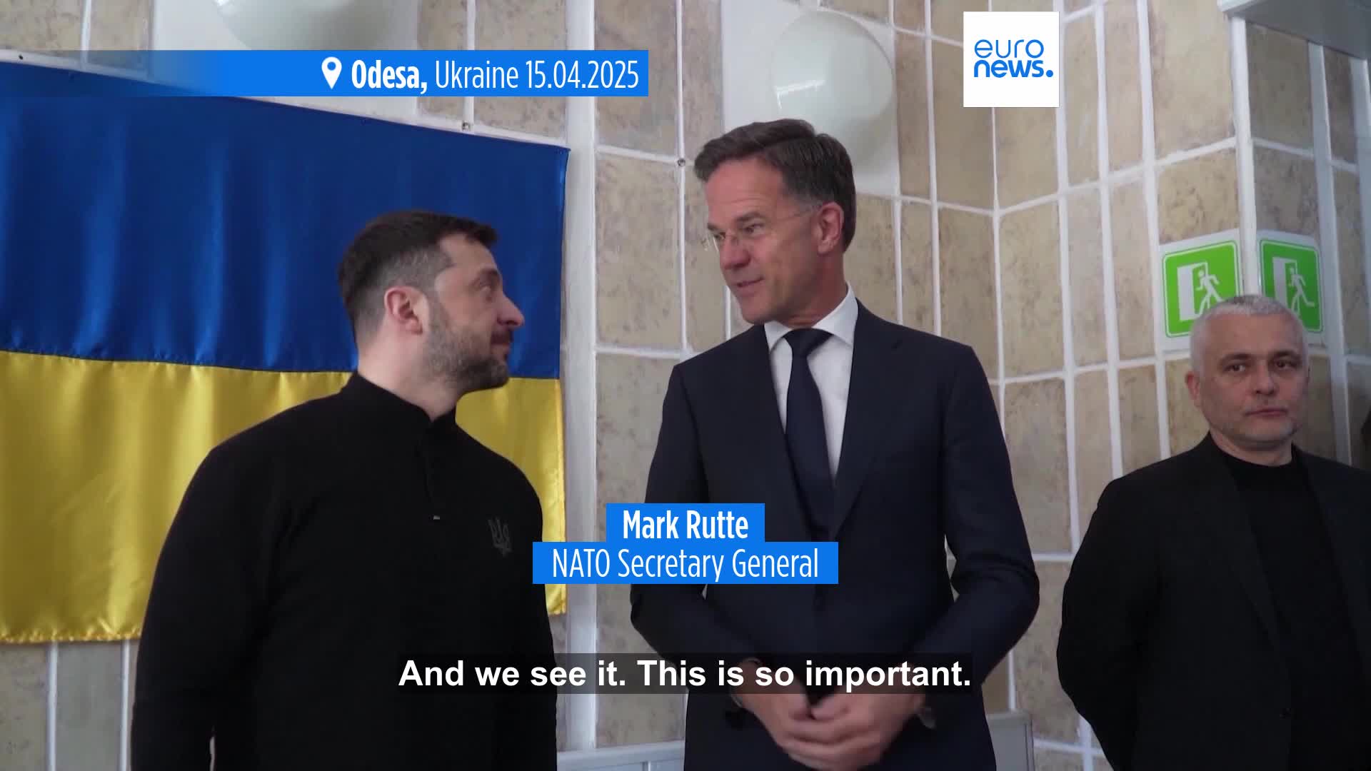 NATO chief Mark Rutte reaffirms support for Ukraine during surprise ...