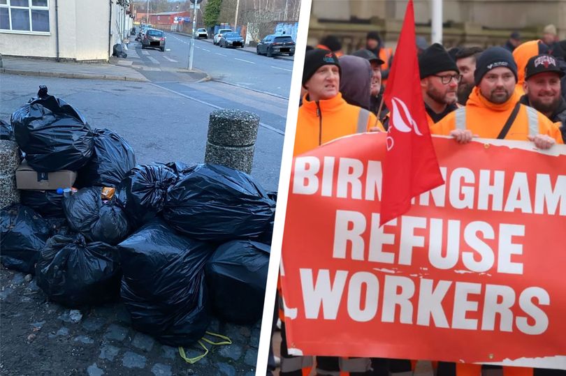 Birmingham's striking binmen getting £70 a day as they say 'we need it ...