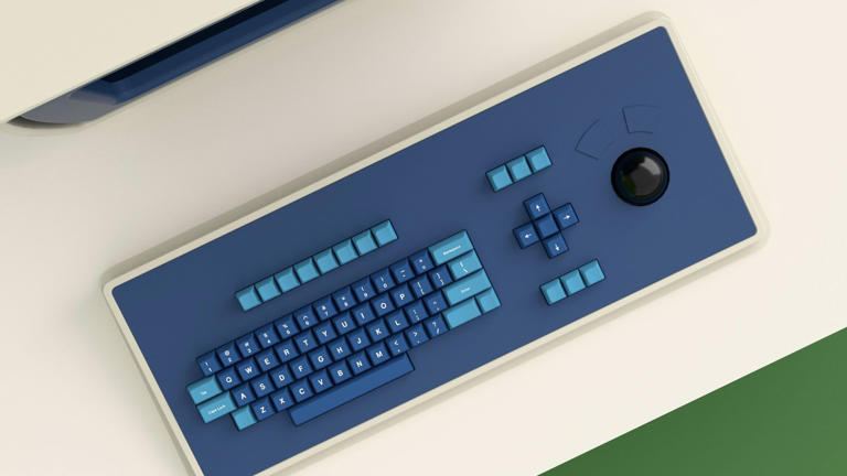 Limited-edition Severance keyboard features a built-in trackball, but ...
