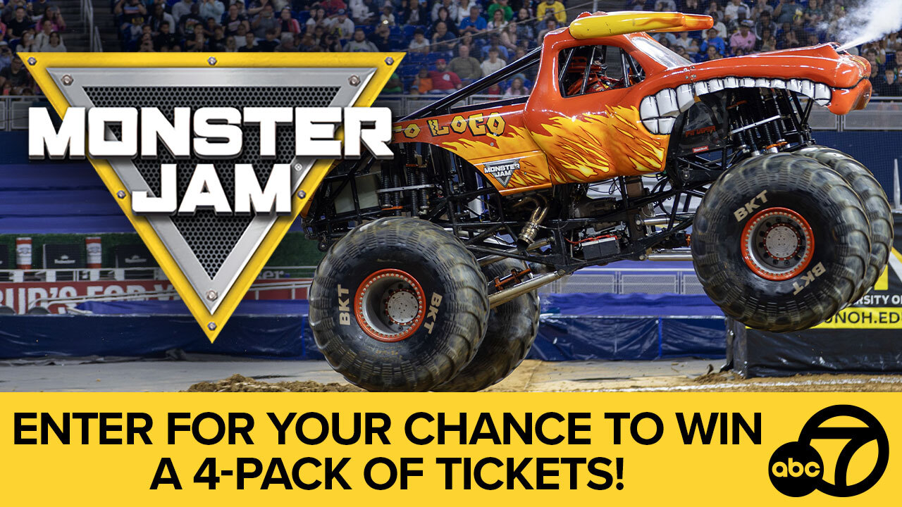 ABC7 has your chance to win tickets to Monster Jam at SoFi Stadium!