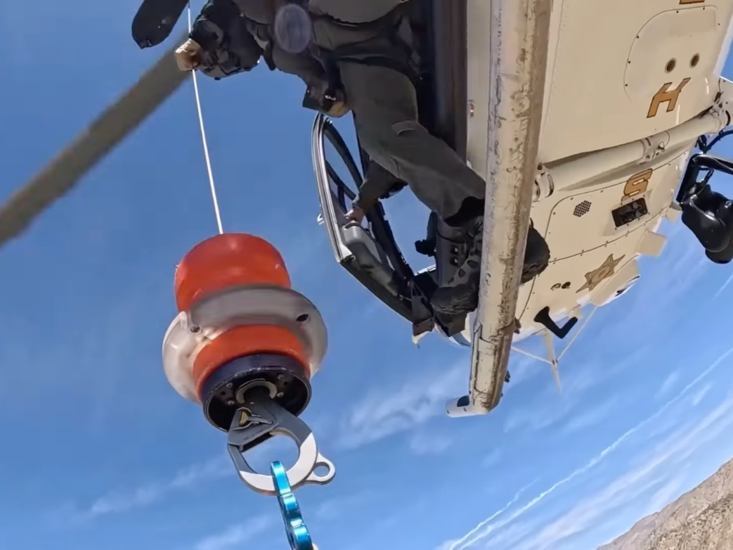 IE Hiker Rescued By Helicopter From Whitewater, Pacific Crest Trail