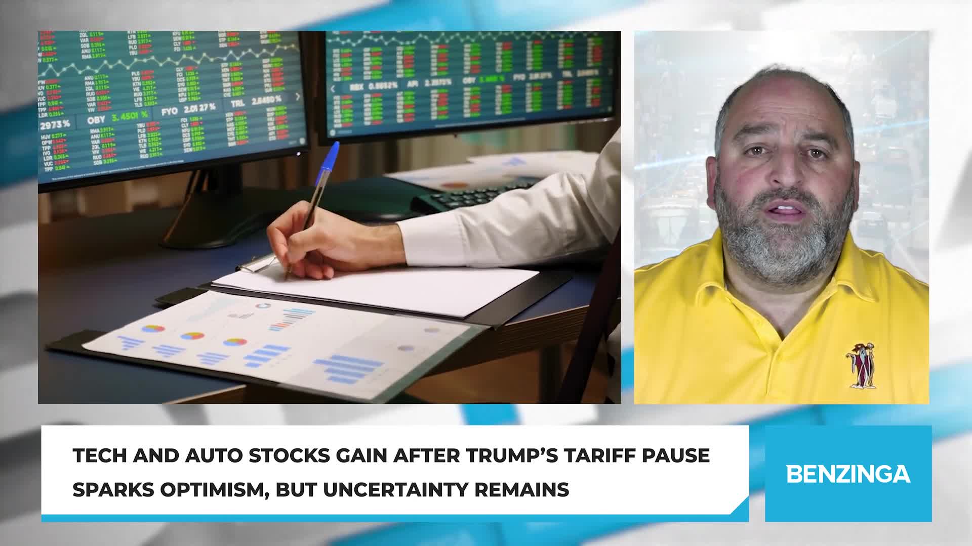 Tech and Auto Stocks Gain After Trump’s Tariff Pause Sparks Optimism ...