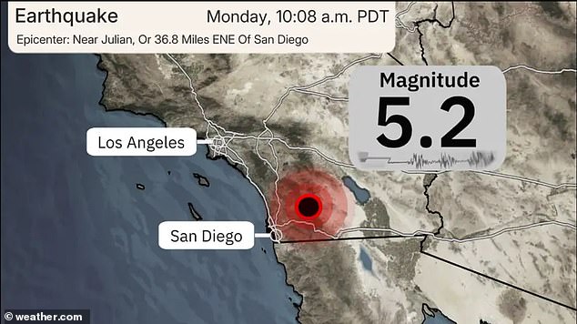 California rocked by DOZENS of earthquakes after major seismic event
