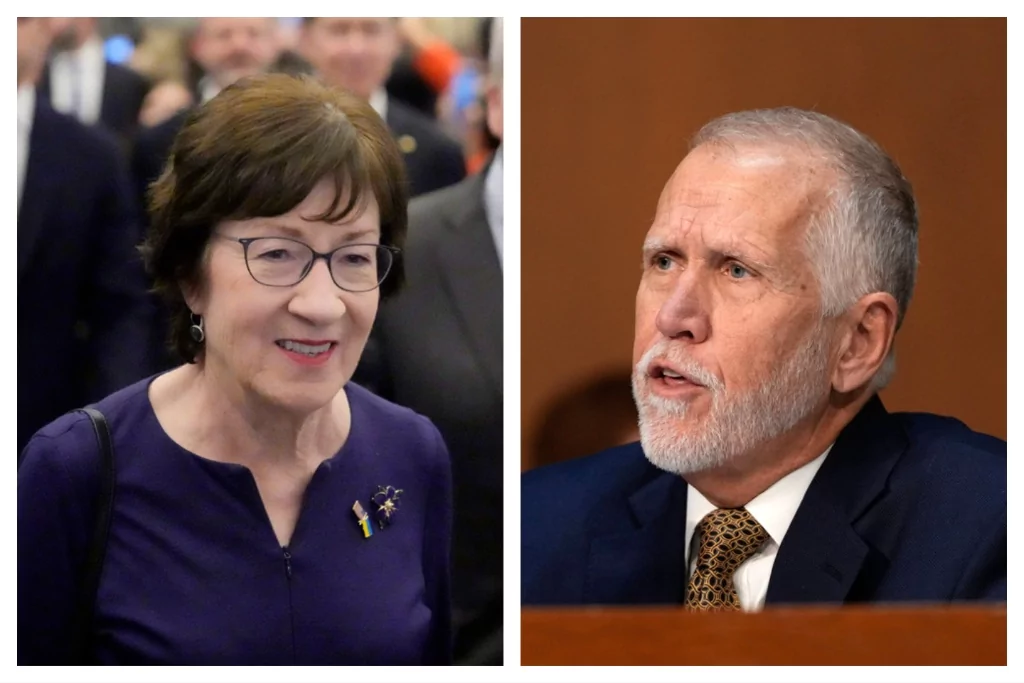 Democrats take aim at Susan Collins, Thom Tillis over DOGE’s Social ...