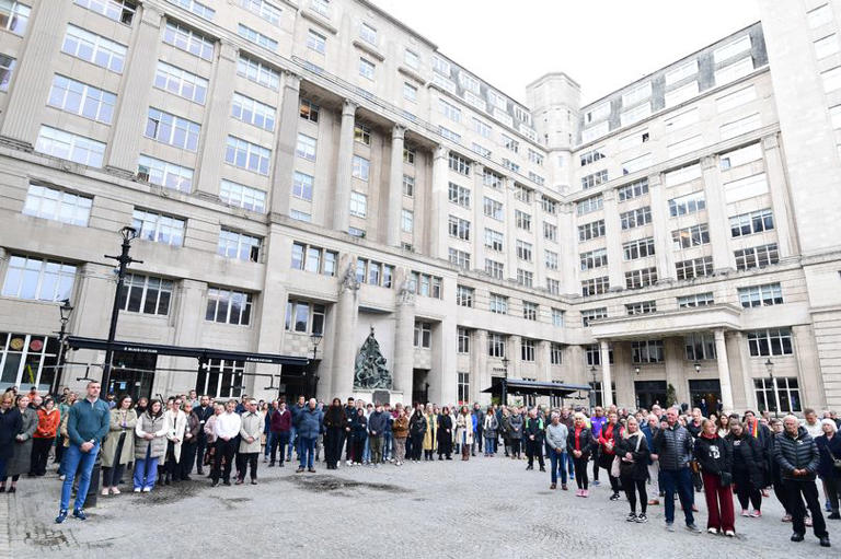 Liverpool falls silent on 36th anniversary of the Hillsborough disaster