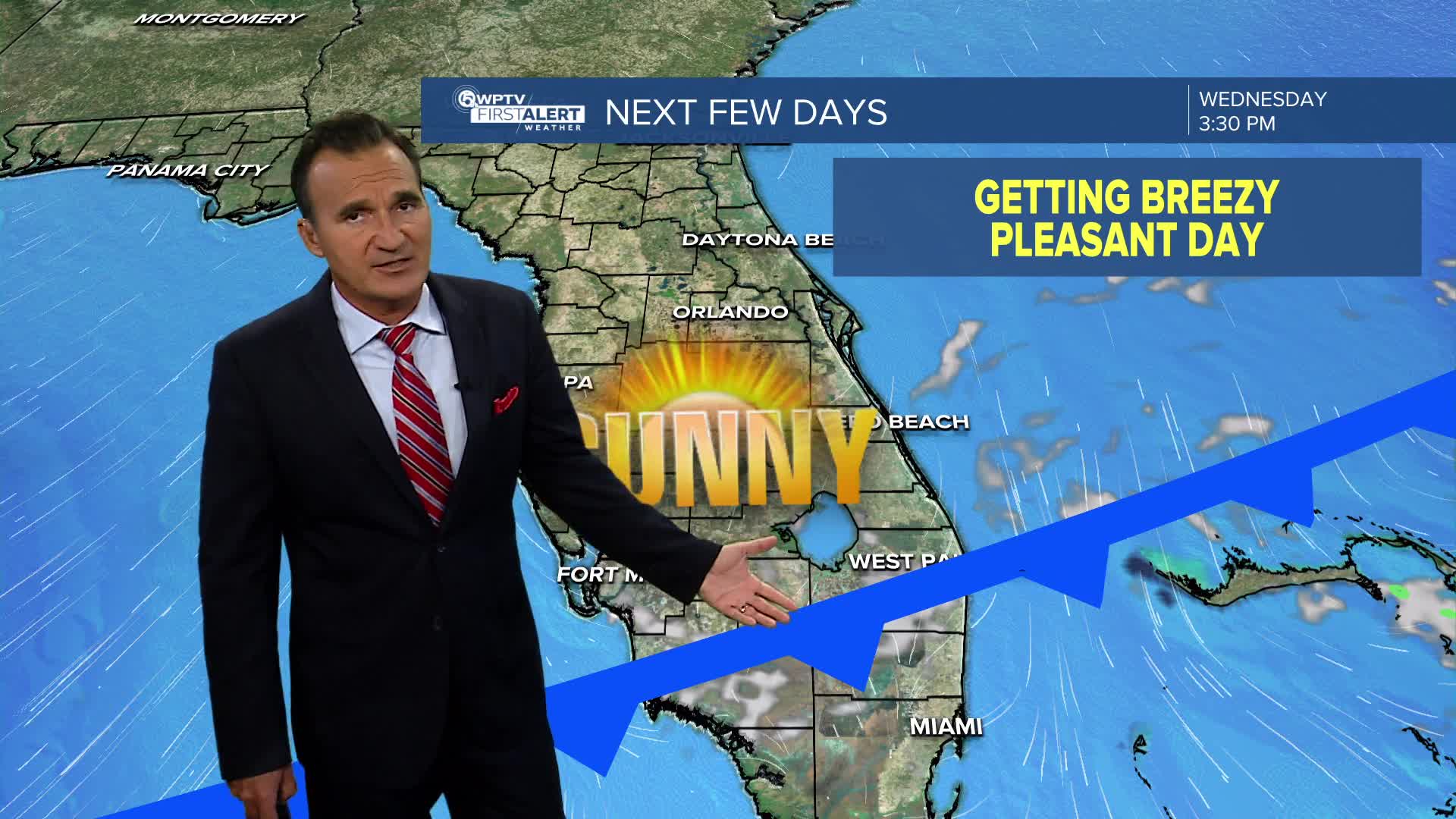 WPTV First Alert Weather Forecast for Afternoon of Tuesday, April 15, 2025