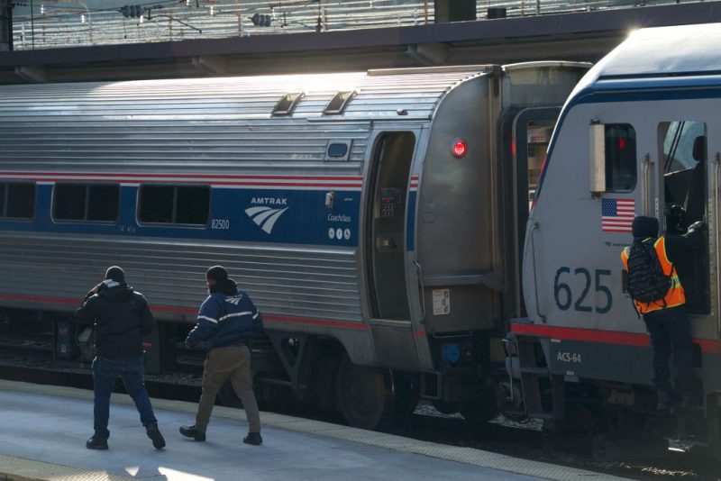 Amtrak trains delayed due to speed restrictions as heat wave hits region