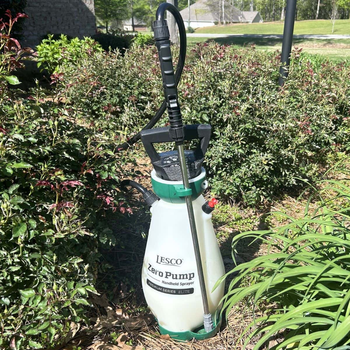 Why I love the LESCO zero pump handheld garden sprayer