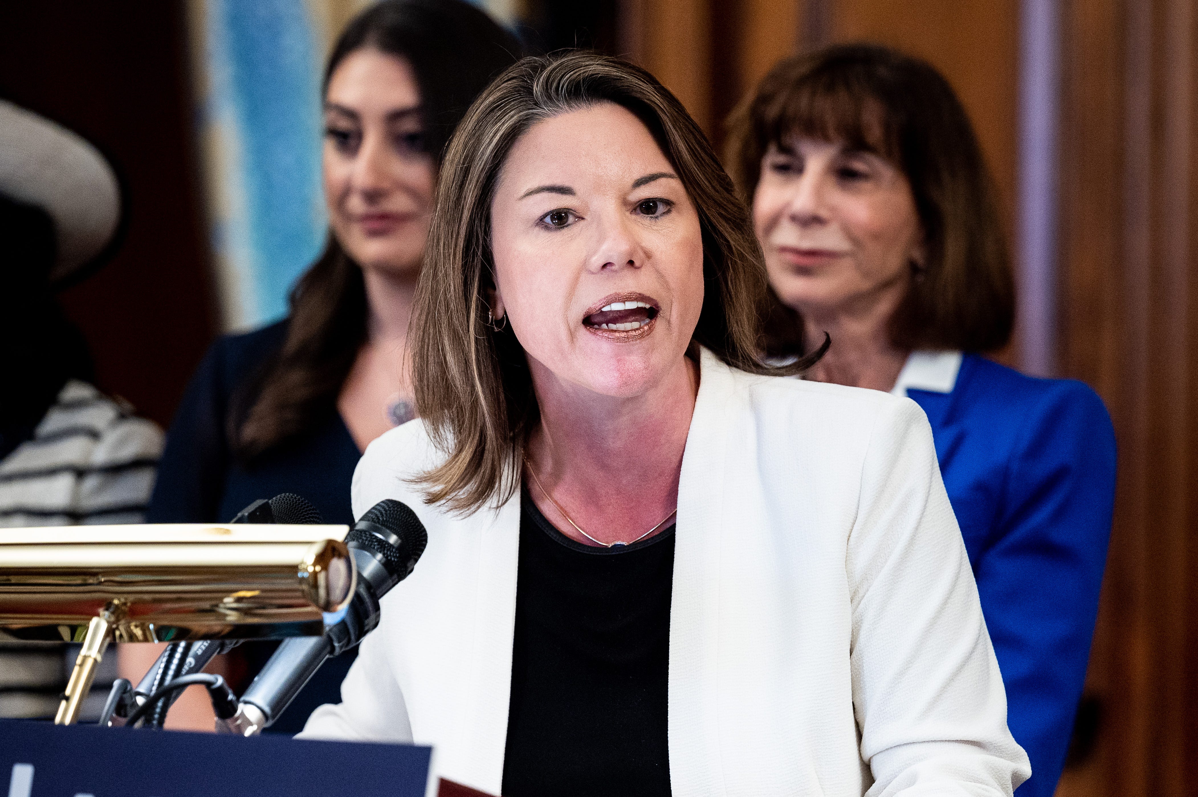 Is Rep. Angie Craig planning to run for Tina Smith's U.S. Senate seat?