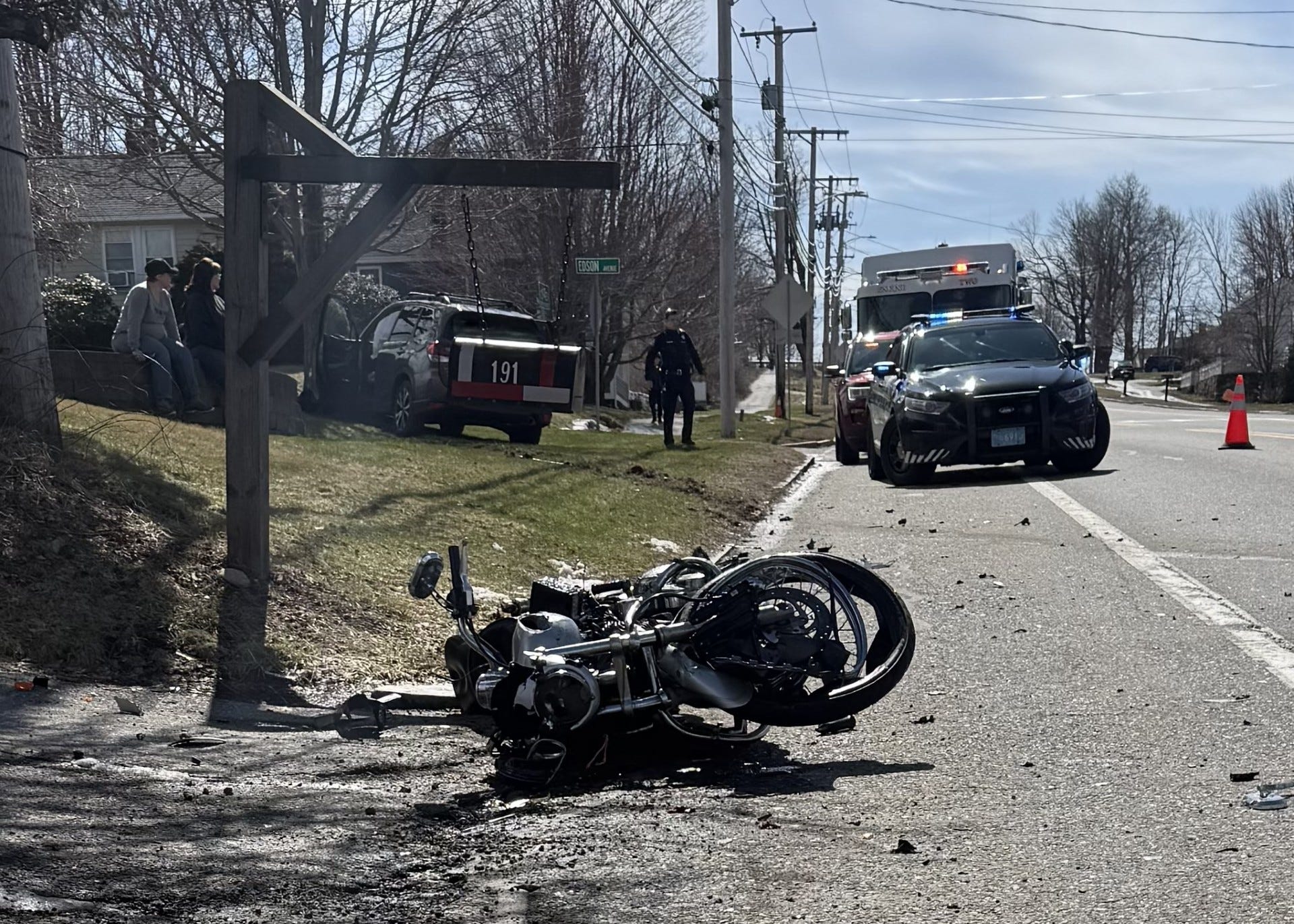 Police identify motorcyclist seriously injured in Rutland crash