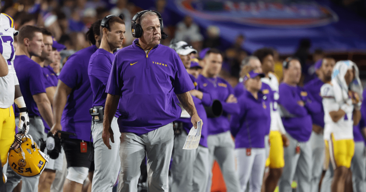 Brian Kelly anticipating quiet spring portal for LSU: ‘I like our roster’