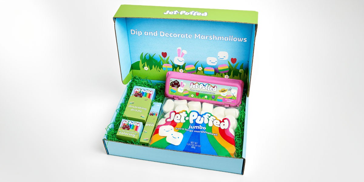 Jet-Puffed's $2 Easter dye kit is here because eggs are totally ...
