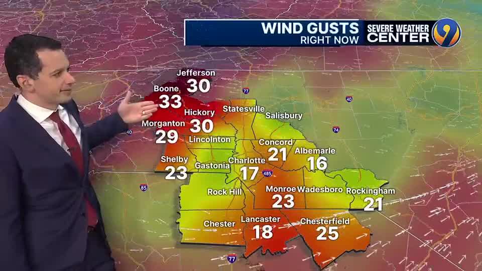 Tuesday's noon forecast update with Meteorologist Joe Puma