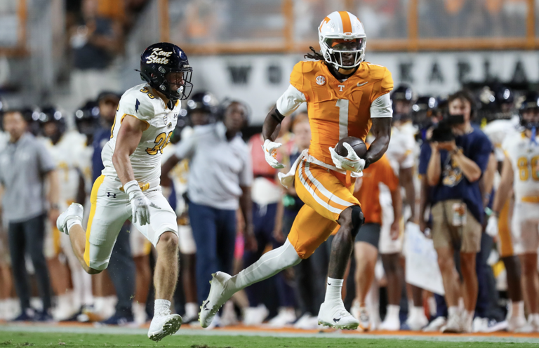 Tennessee Vols WR Dont'e Thornton lands at top of impressive list from ...