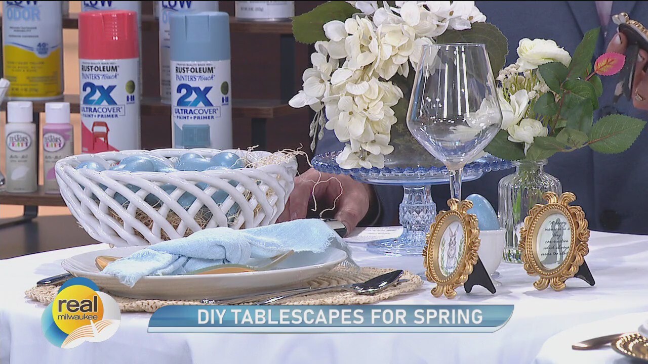 DIY tablescapes for spring