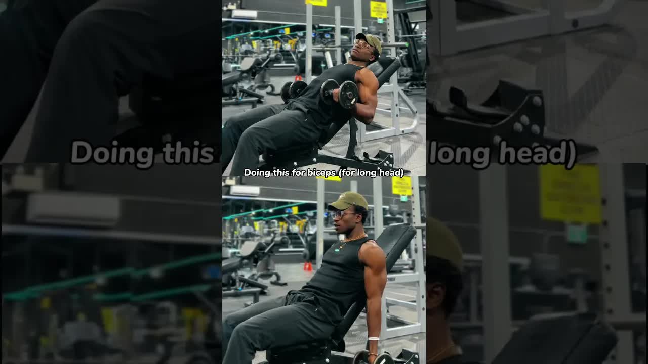 Biceps Workout: Target Long Head with Dumbbell Exercise