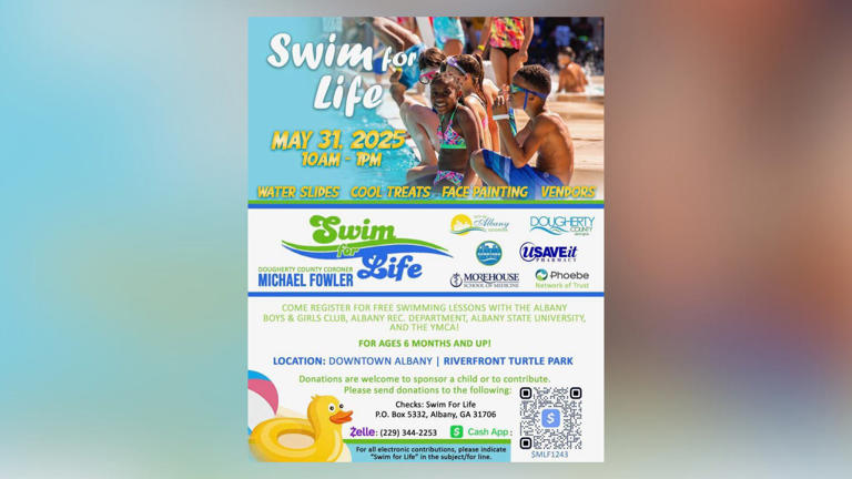 “Swim for Life” Event making a splash in Downtown Albany on May 31