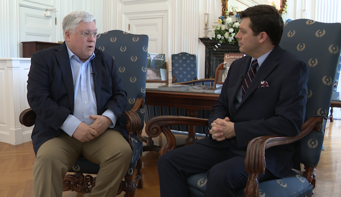 One-on-one: West Virginia Governor Patrick Morrisey applauds work ...