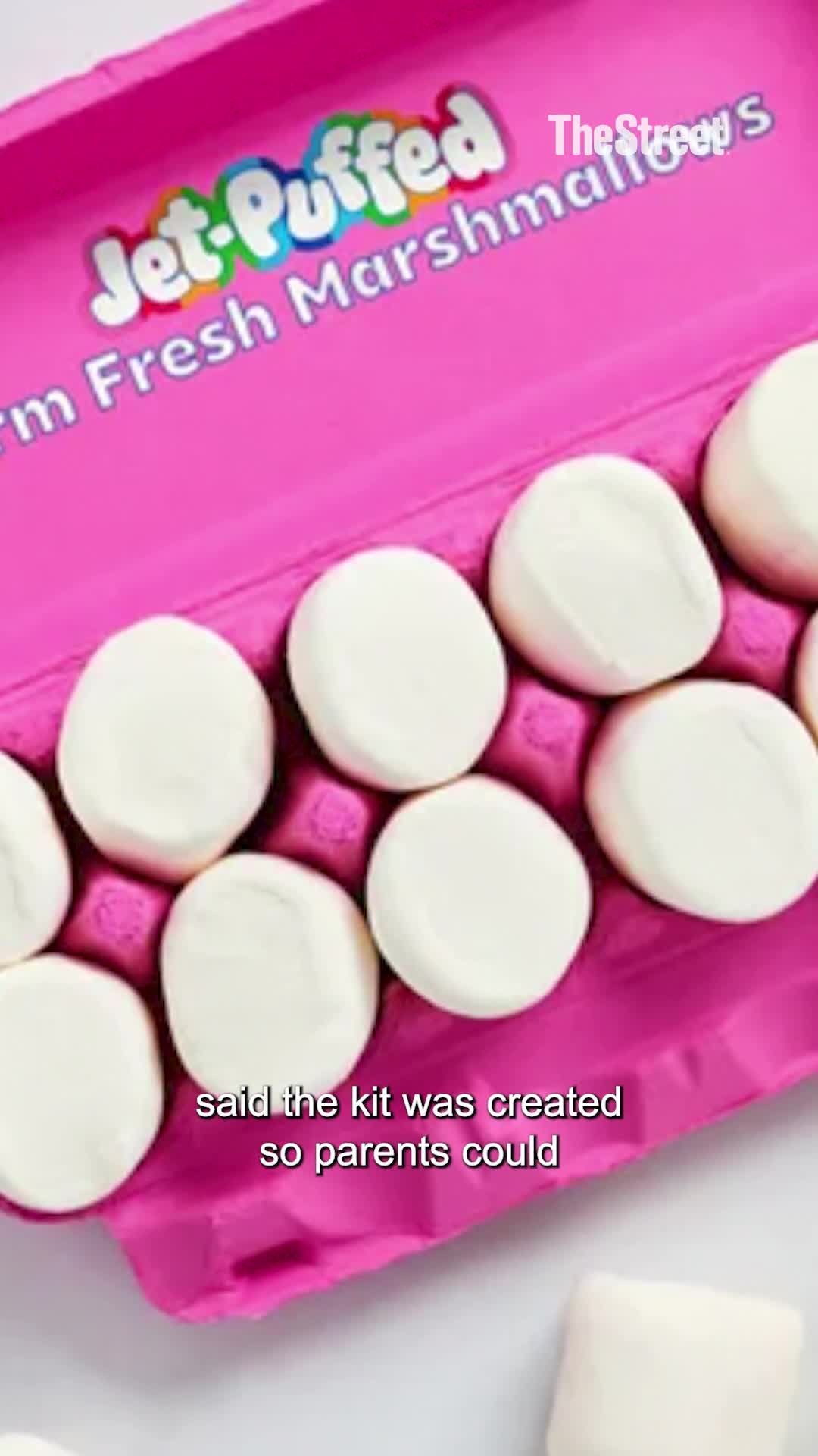 Jet-Puffed is offering a cheaper alternative to egg-dying this Easter