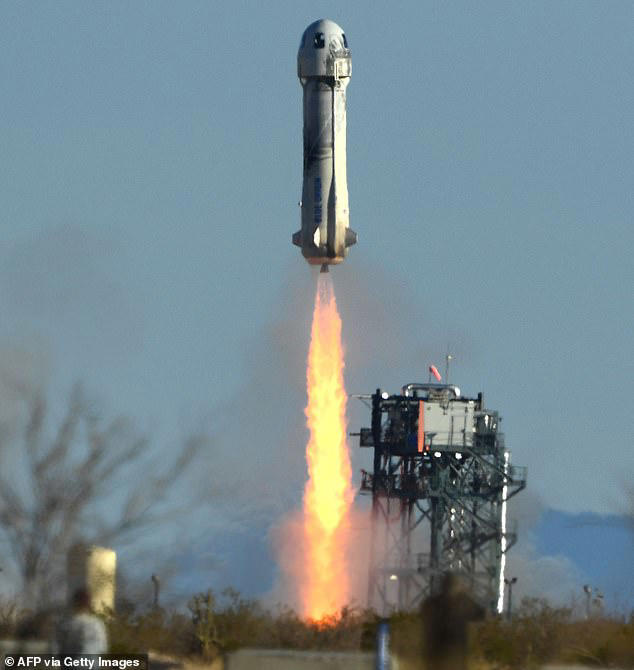 How YOU can book a seat on a Blue Origin rocket (for a hefty price!)