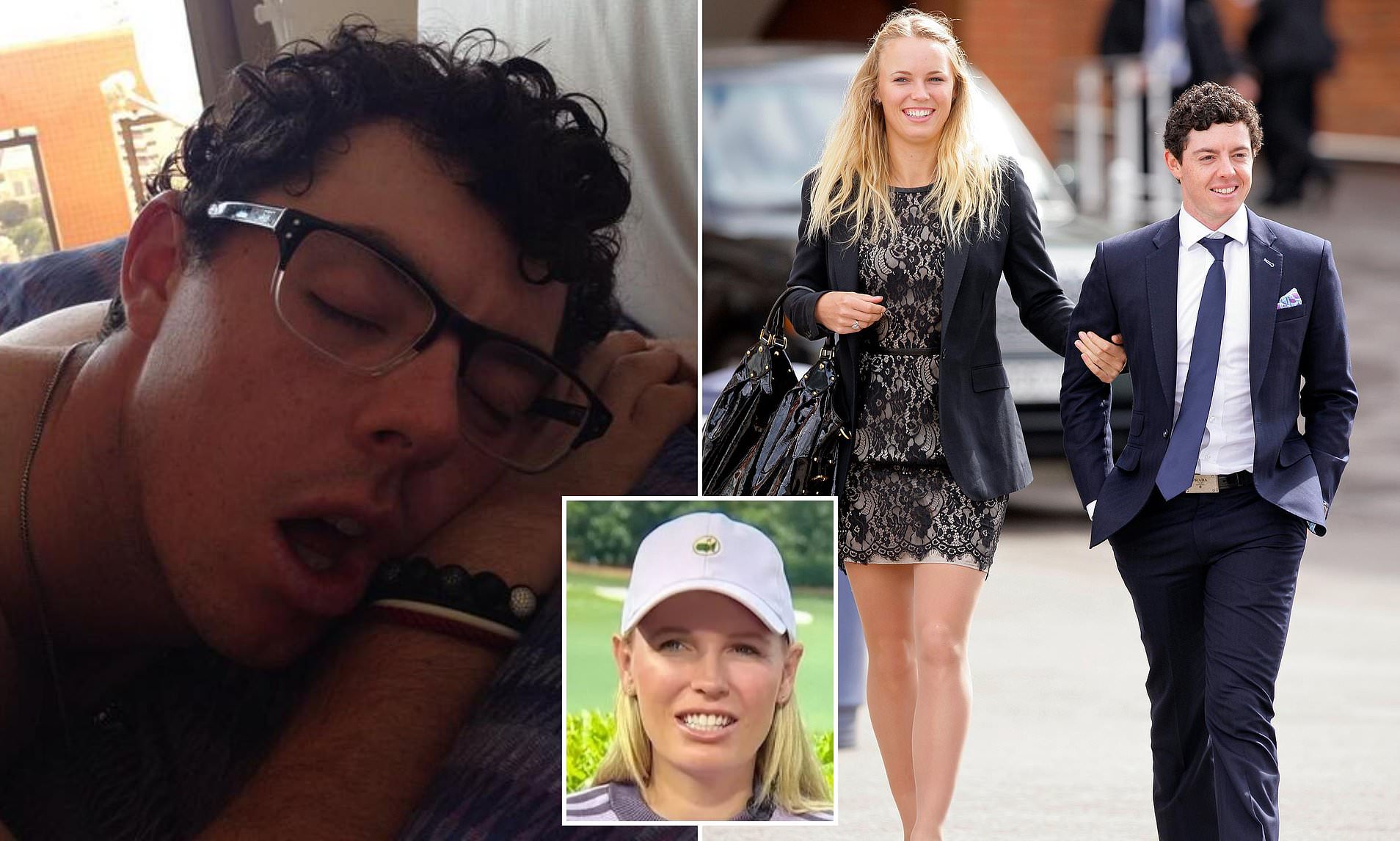 Caroline Wozniacki's photo that 'upset' Rory McIlroy: As she takes a ...