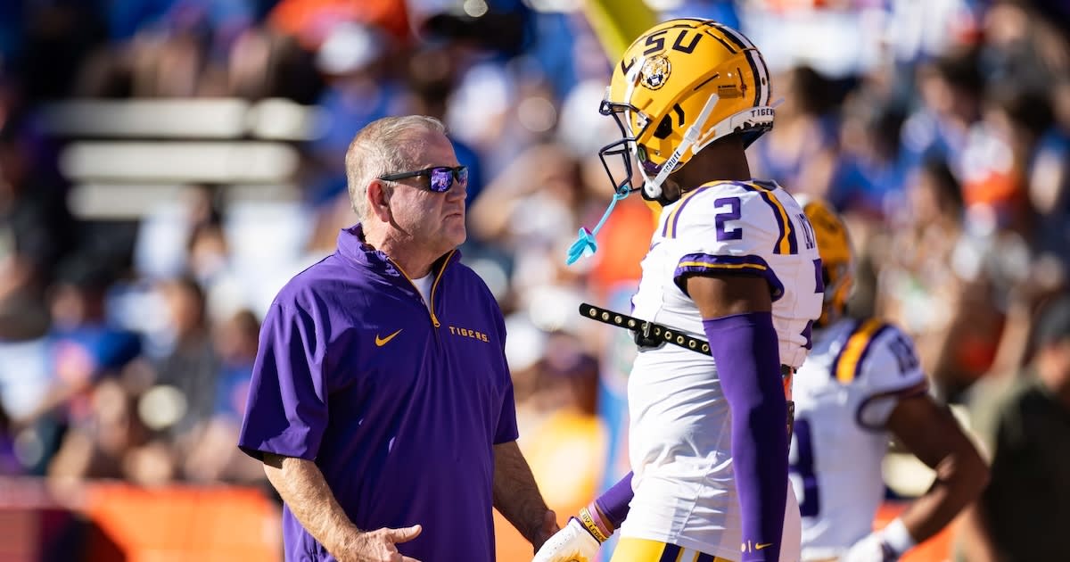 Brian Kelly considers role helping LSU roster grieve Kyren Lacy death