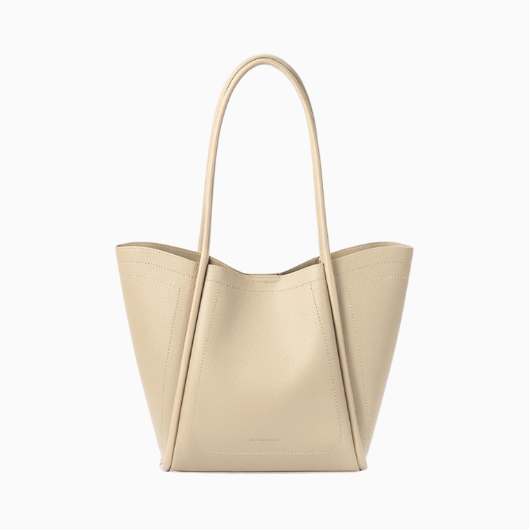 Neutral Leather Totes to Add to Your Collection