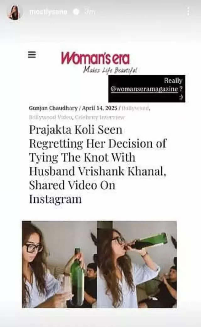 Prajakta Koli SLAMS a magazine for misinterpreting her funny video and claiming she regrets ...