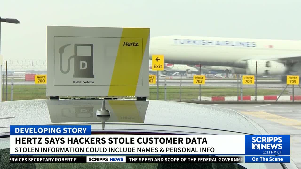 Data breach at rental company Hertz exposes customers' personal information