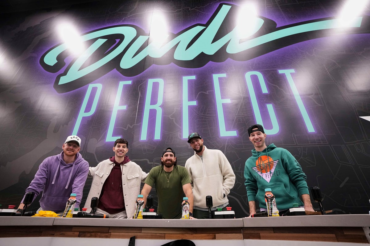 A sweet 16 for Dude Perfect, from college trick shots to trusted sports ...