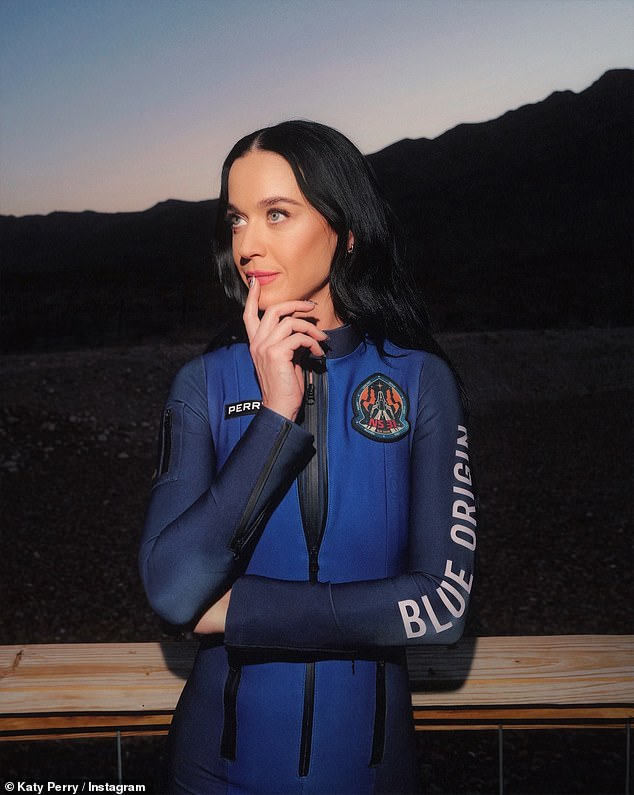 Patch worn by Katy Perry sparks claims mission was a 'satanic ritual'