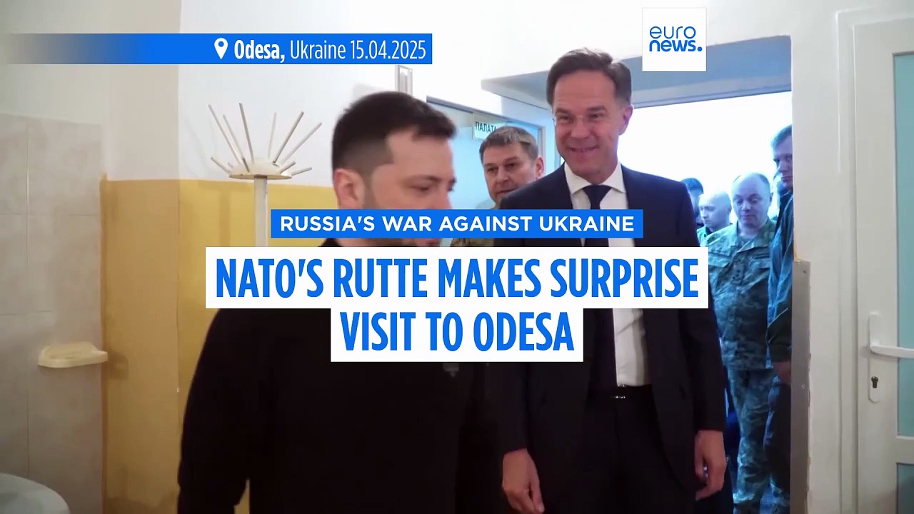 NATO chief Mark Rutte reaffirms support for Ukraine during surprise ...