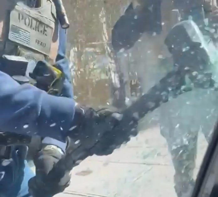 Caught on video: ICE agents smash car window in New Bedford arrest. Was ...