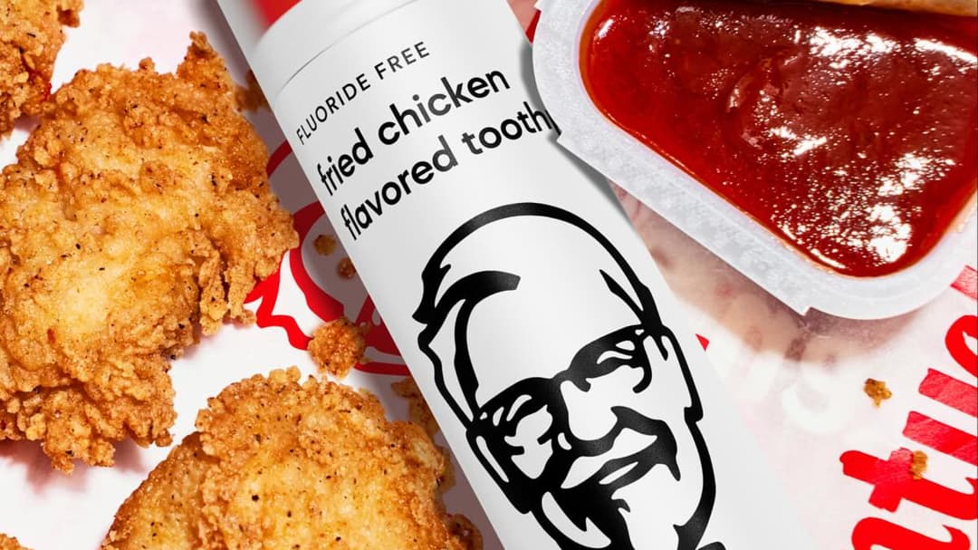 KFC releases fried chicken-flavored toothpaste and it’s already sold out