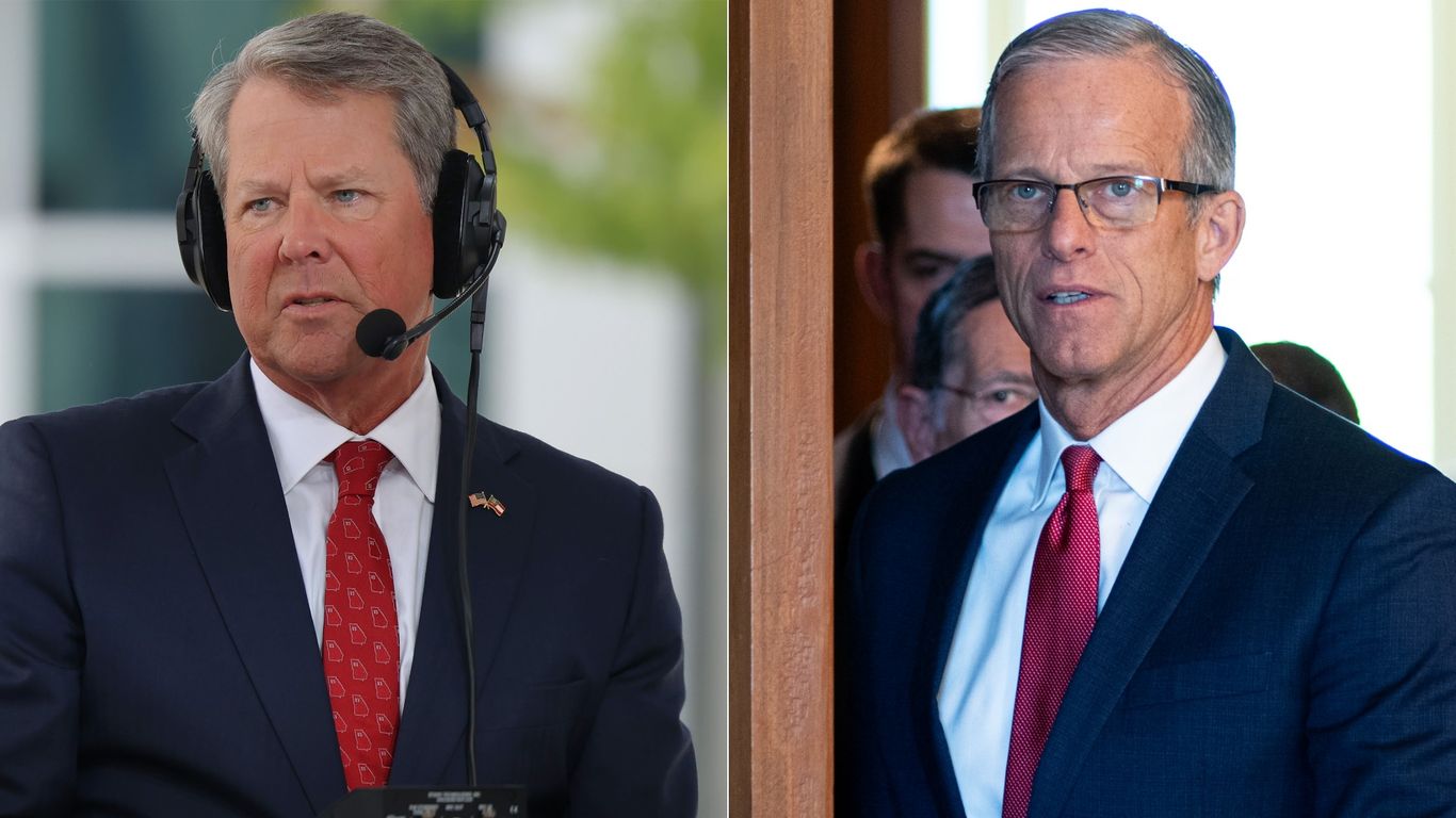 Scoop: Thune quietly met with Brian Kemp on Georgia Senate race