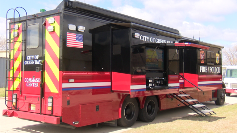 Green Bay unveils high-tech incident command vehicle ahead of NFL Draft