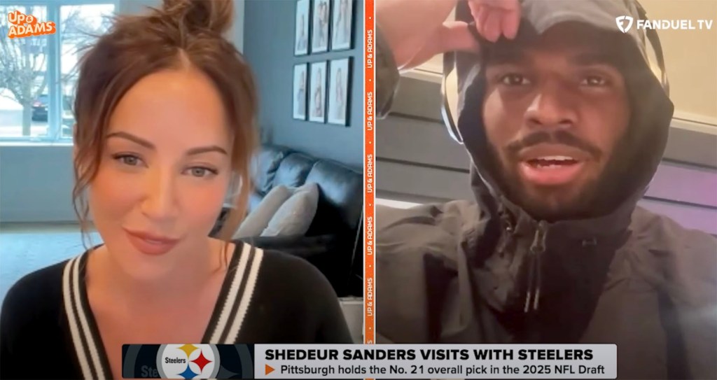 Kay Adams backs Shedeur Sanders after QB’s interview ignites controversy