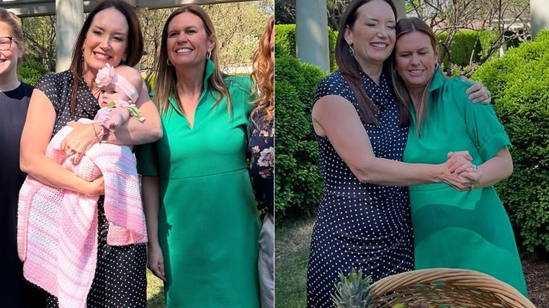 Sarah Huckabee Sanders' Shapeless Collared Dress Doesn't Do Her Slim ...