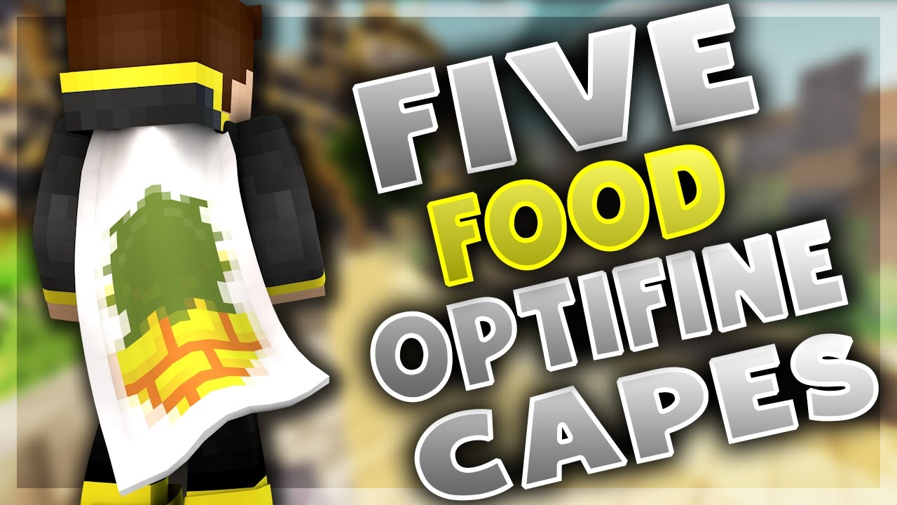 5 Food OptiFine Cape Designs – Cool OptiFine Capes.