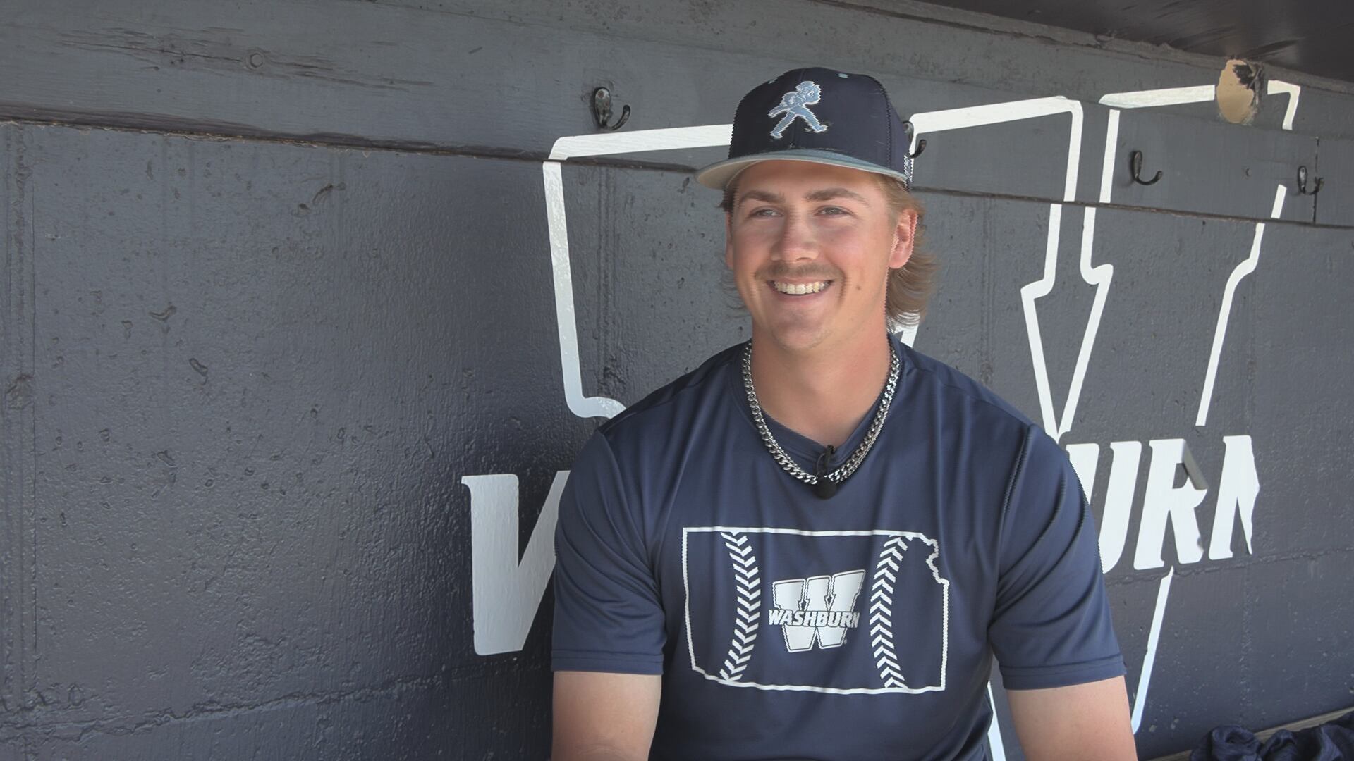 Washburn baseball’s leadoff batter has a unique journey to Kansas